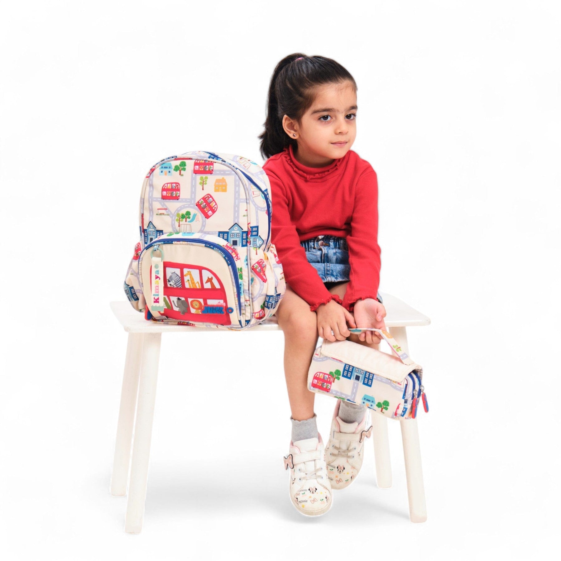 Wheel on the Bus Small backpack – Baby Jalebi Global